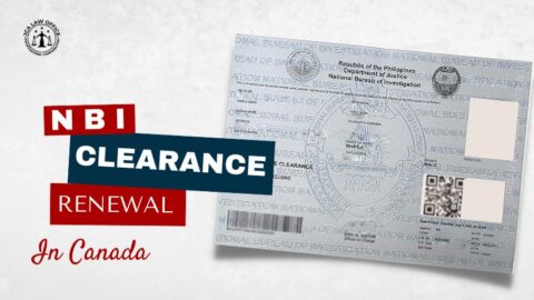 NBI clearance for Canadian residents | JCA Law Office