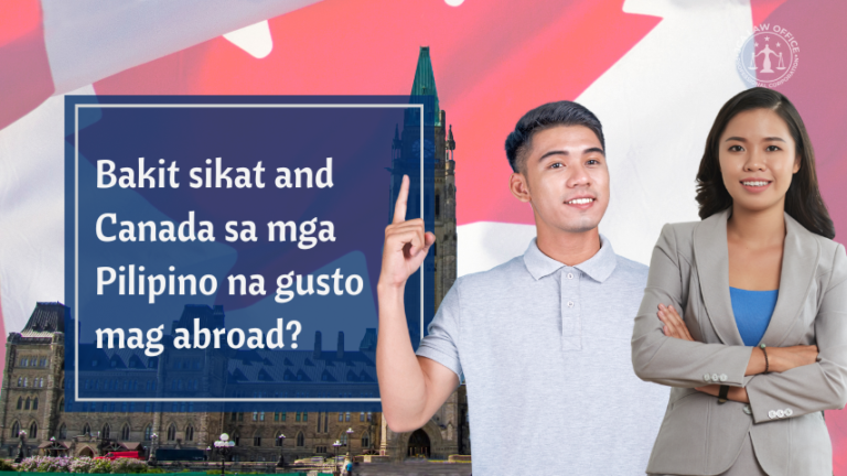 Bakit sikat and Canada sa mga Pilipino na gusto mag abroad?